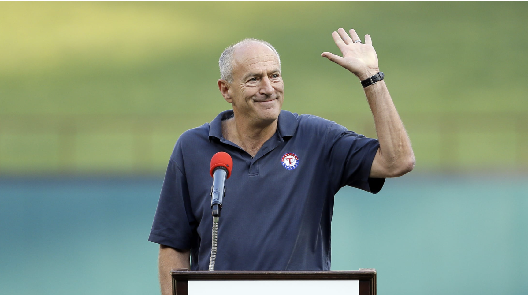 Hall of Fame announcer. – Rangers Rounding 3rd